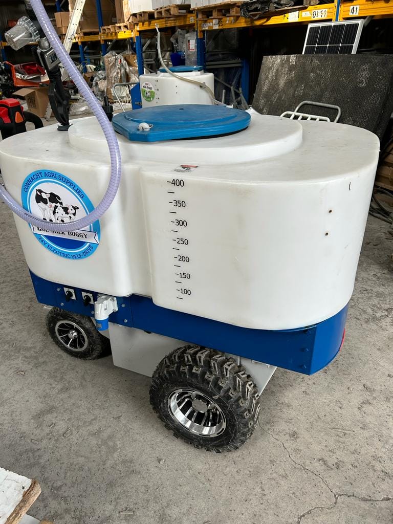 Milk Trolley Motorised – 420Ltr – Connacht Agri Supplies Ltd